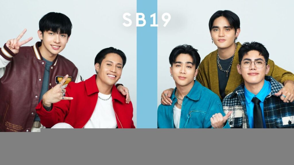 SB19, a five-member boy band from the Philippines, returns on “THE ...